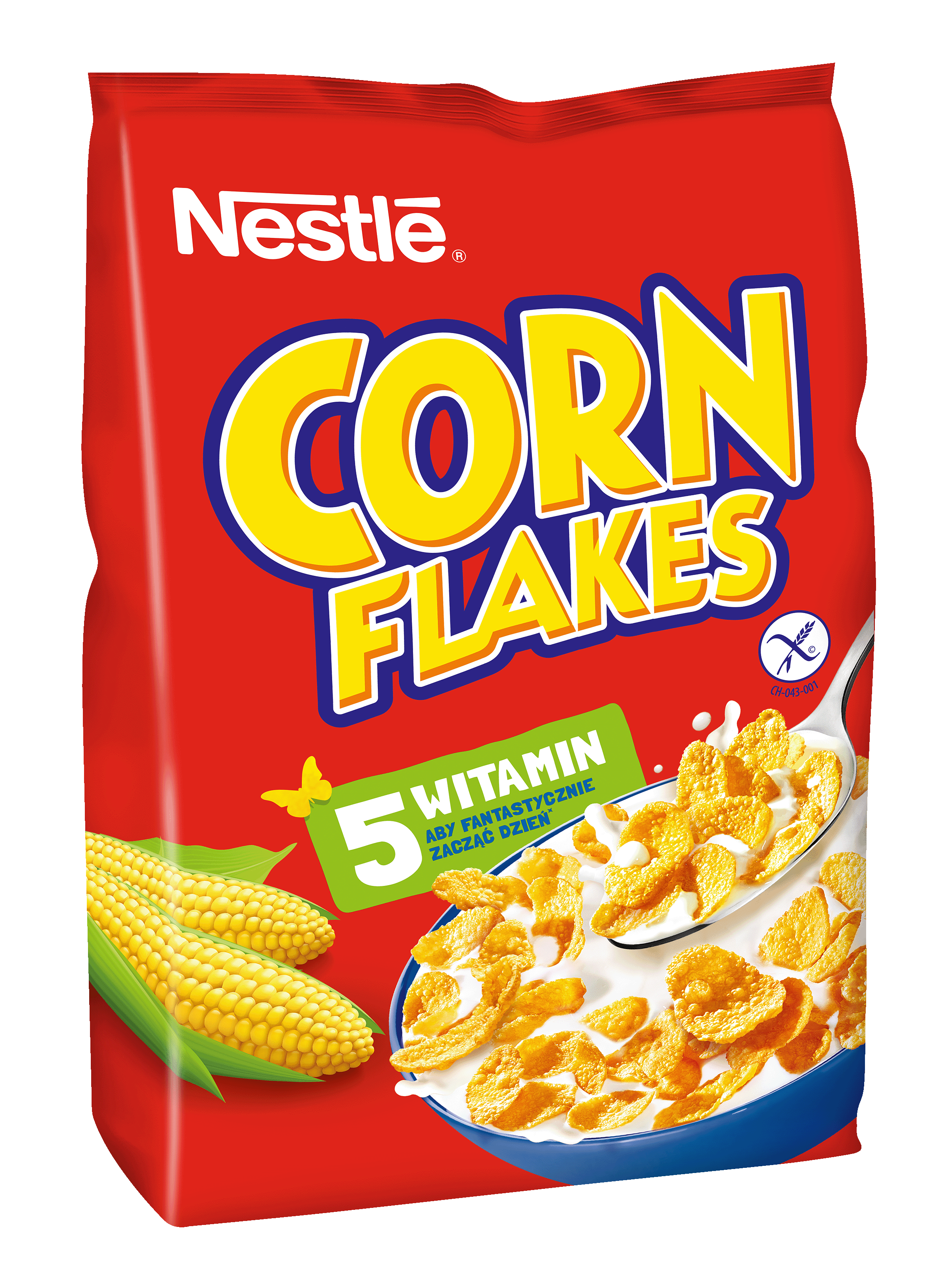 Nestlé CORN FLAKES | Chrupiące płatki kukurydziane Nestlé
